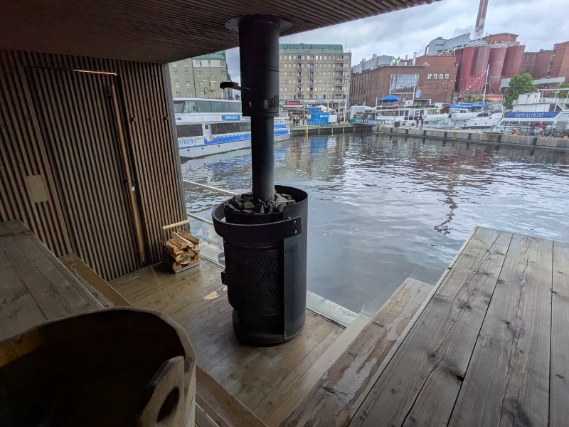 Saunaravintola Kuuma[Laukontori 21, 33200 Tampere, Finland]のサ活（サウナ記録 ...